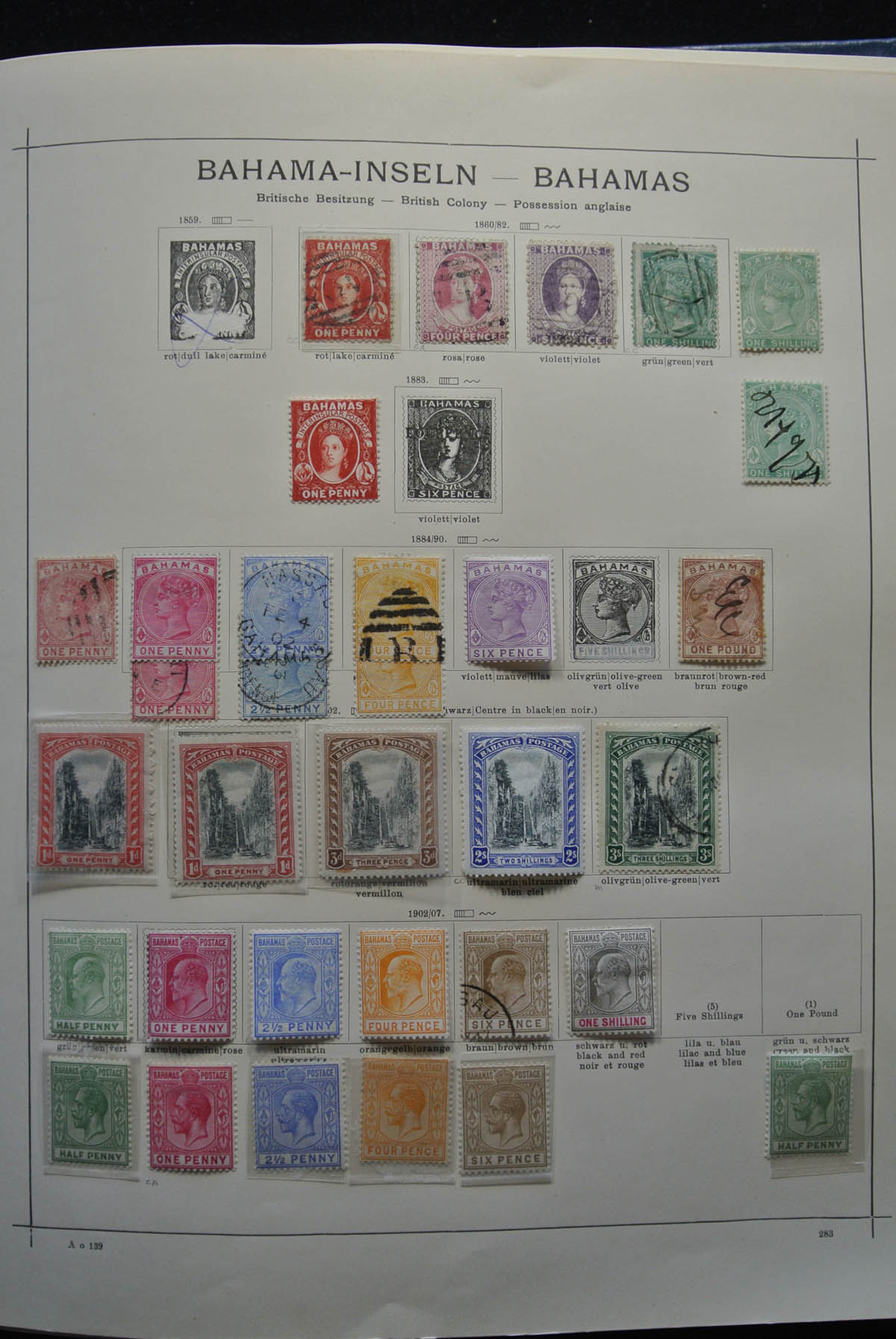 25428 Bahamas 1860-1996. - Smits Philately