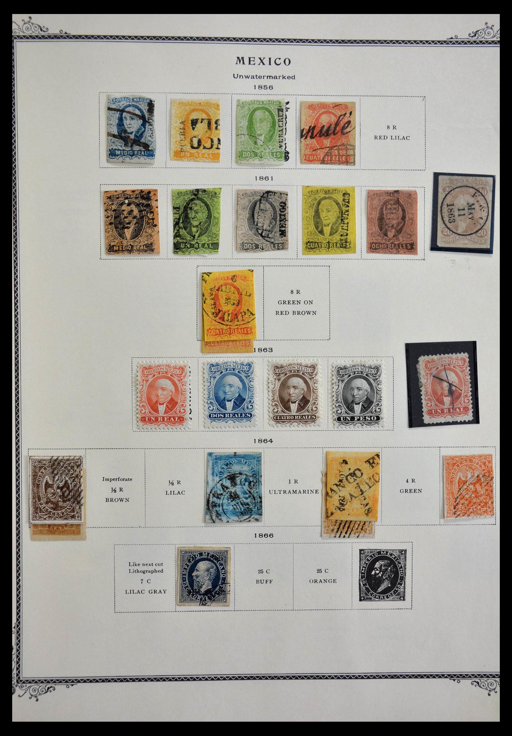 28739 Mexico 1856-1974. - Smits Philately