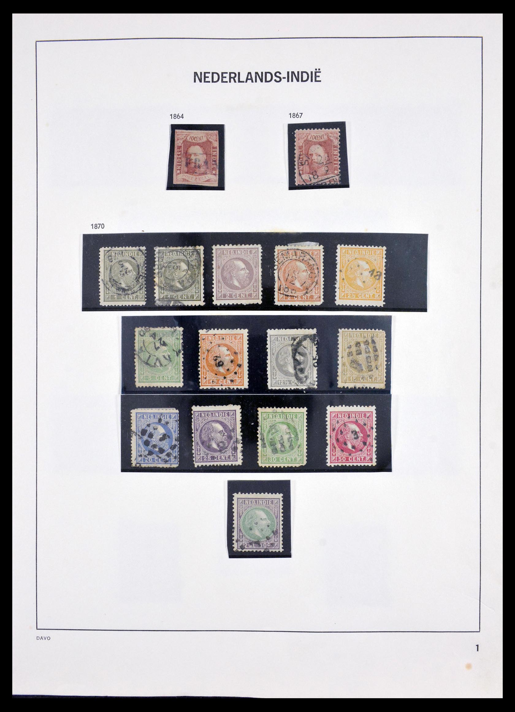 30040 Dutch east Indies 1864-1948. - Smits Philately