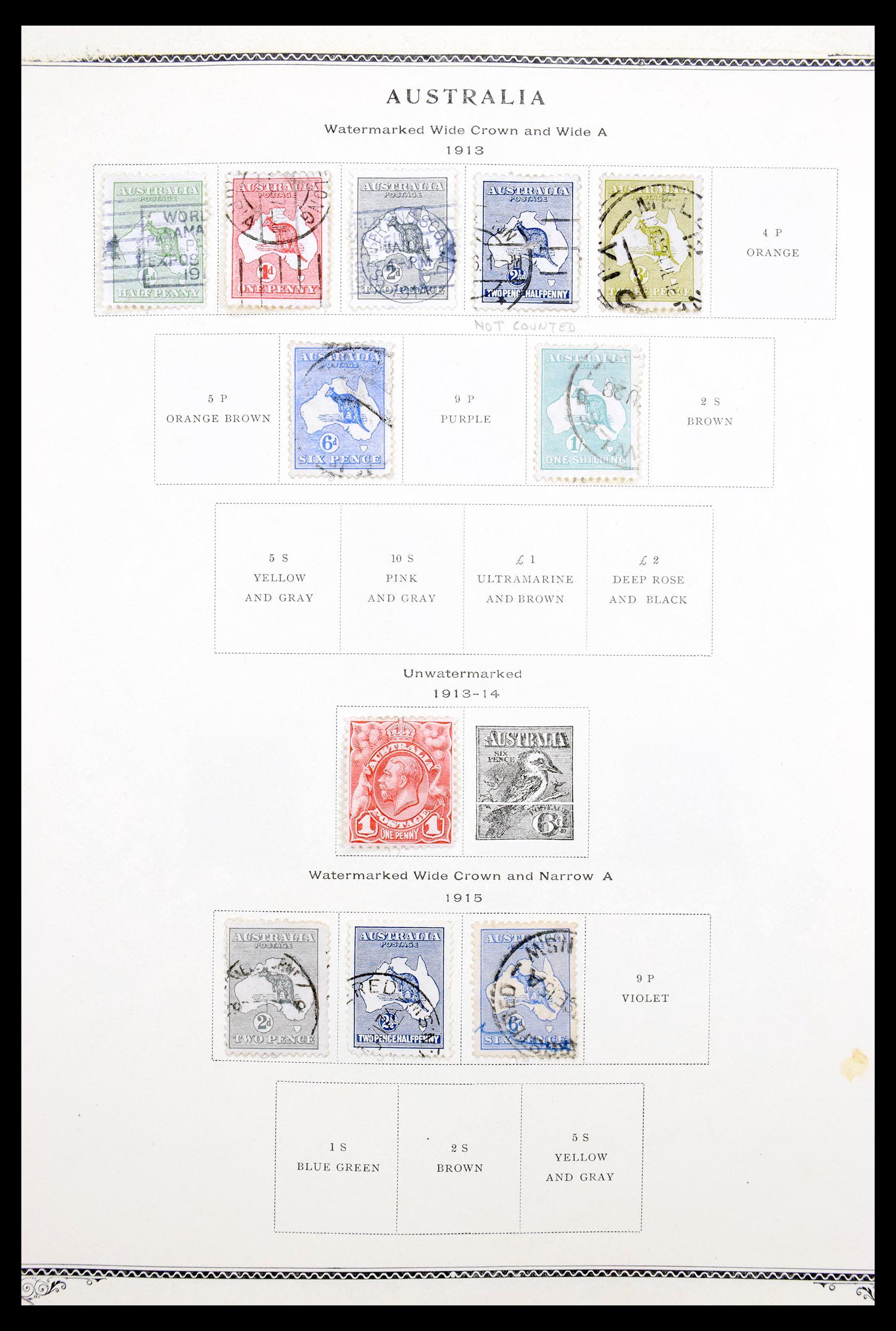 30289 British Colonies in the pacific 1900-1980. - Smits Philately