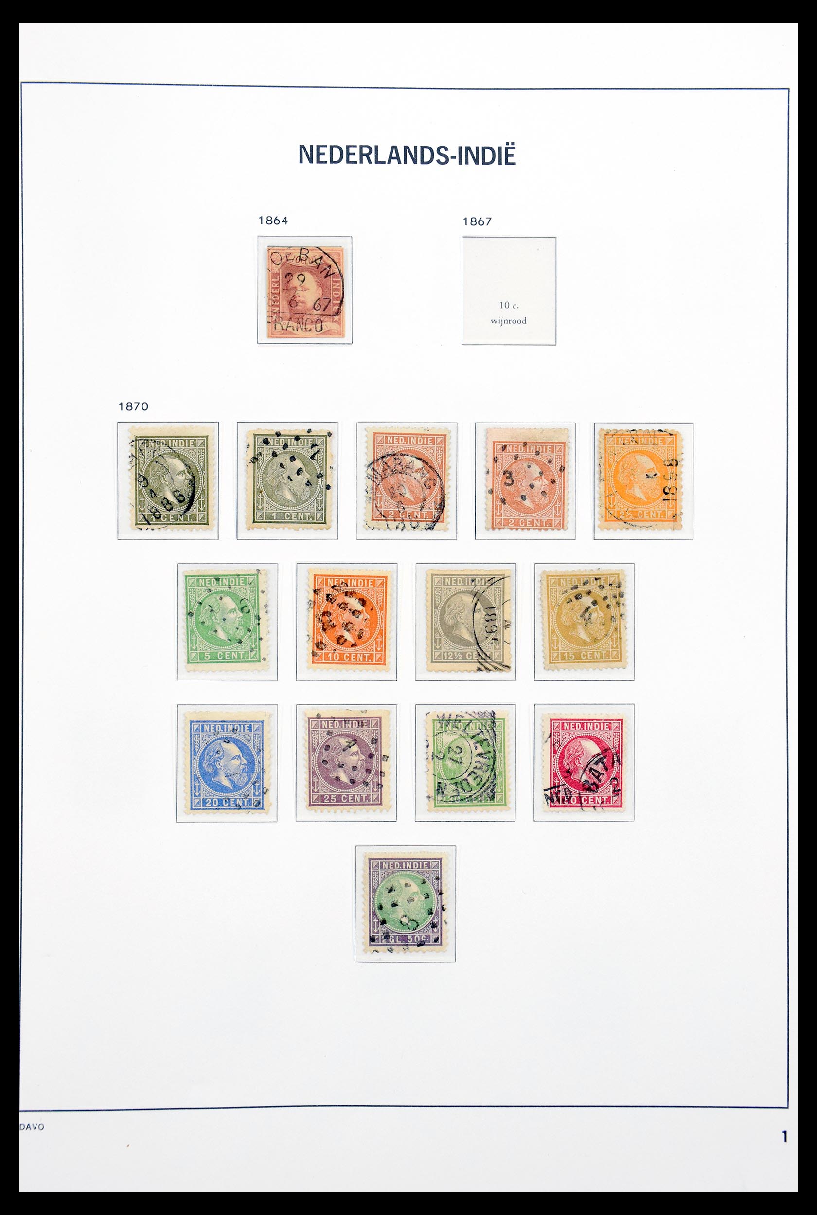 30509 Dutch east Indies 1864-1948. - Smits Philately