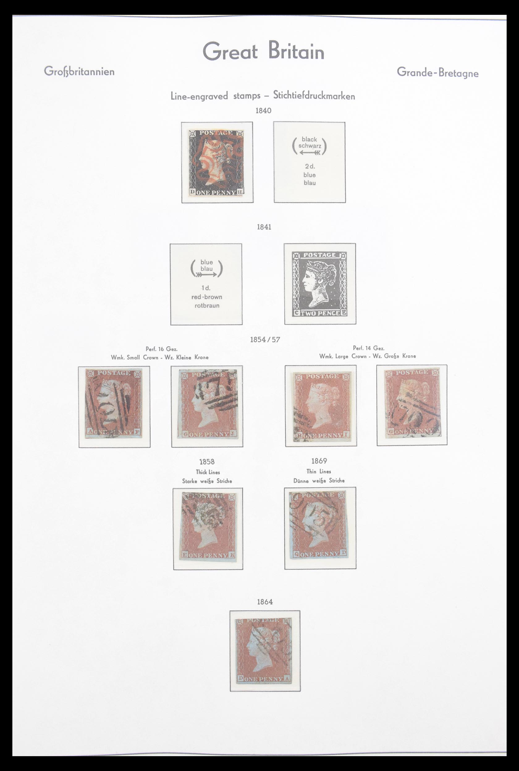 30543 Great Britain 1840-1966. - Smits Philately