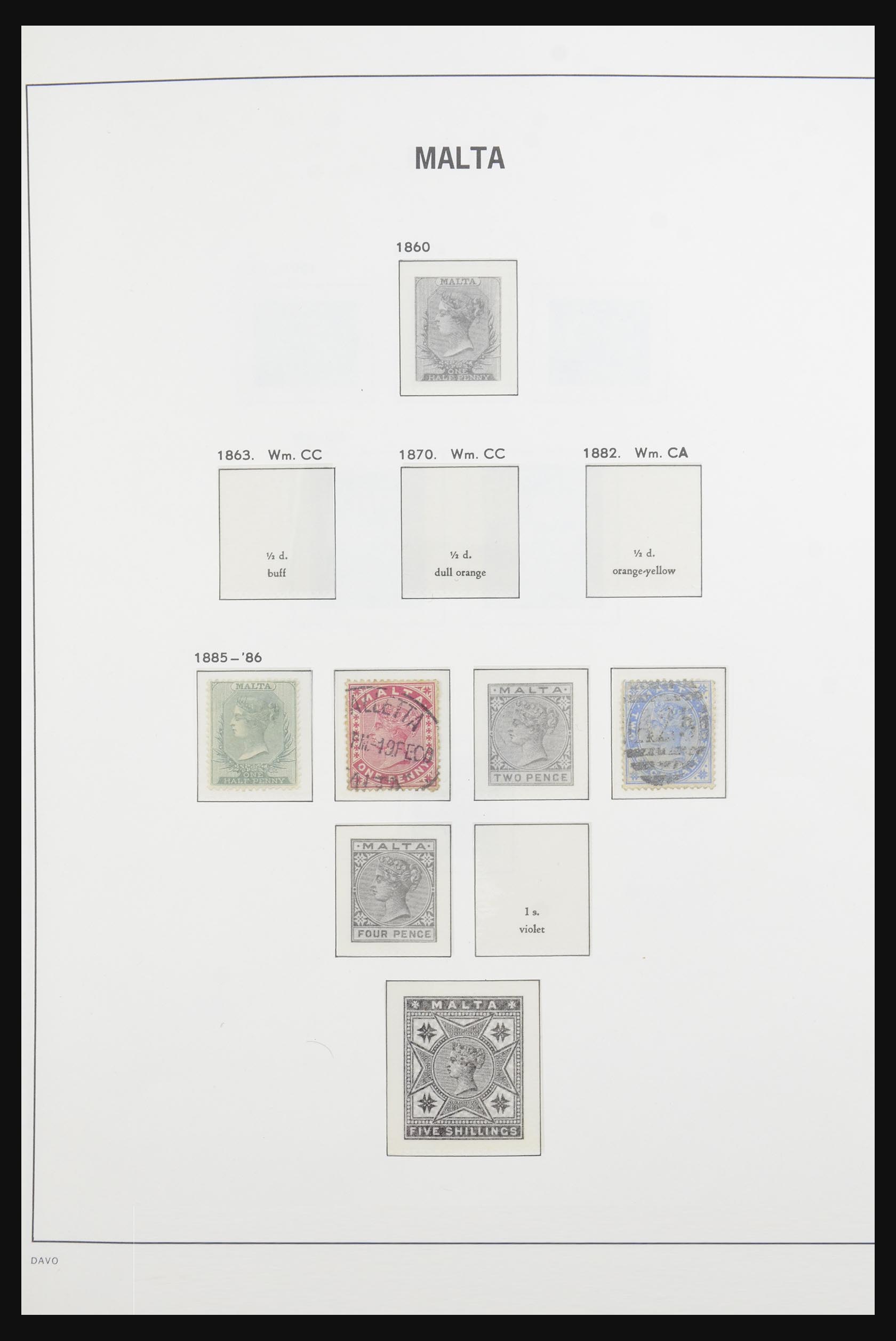 31851 Malta 1885-1980. - Smits Philately