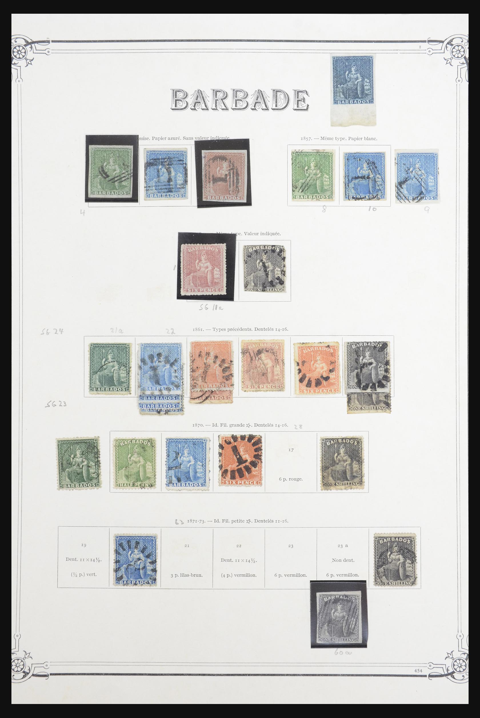 32620 British colonies ca. 1857-1953. - Smits Philately