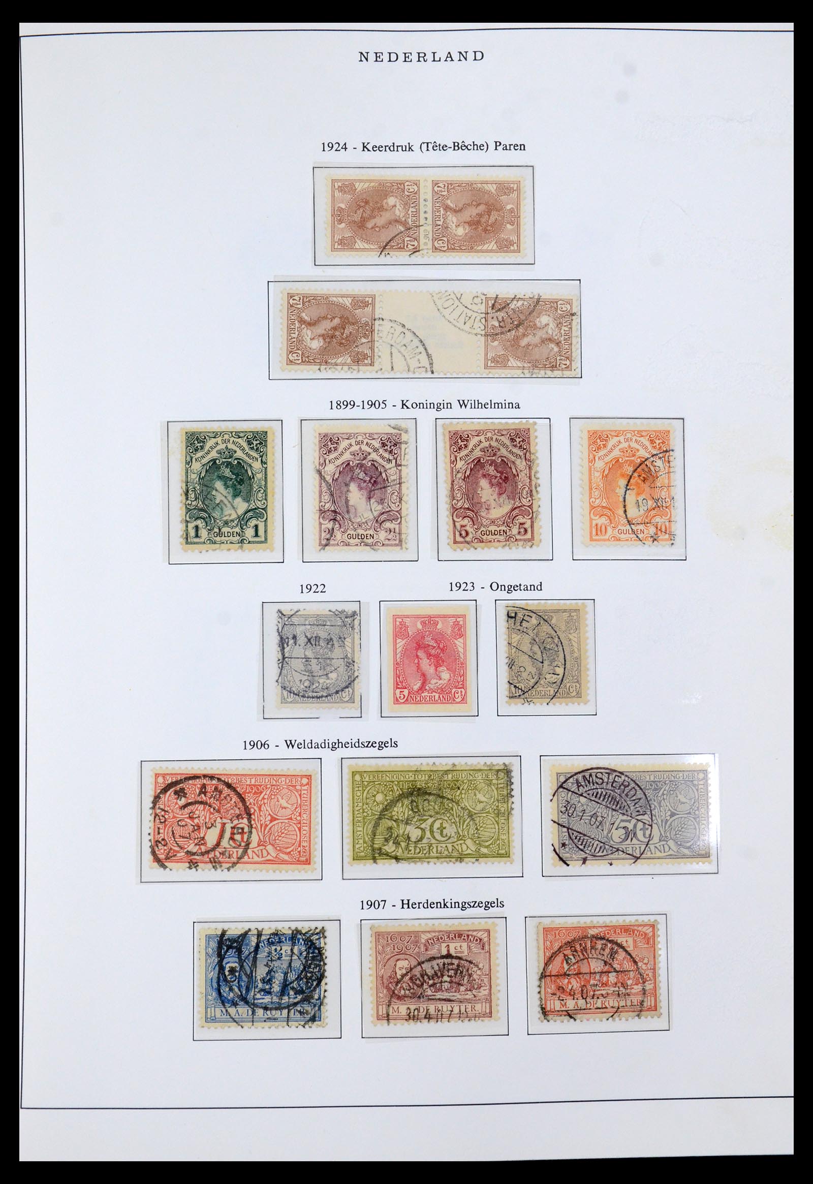 36185 Netherlands 1852-1970. - Smits Philately