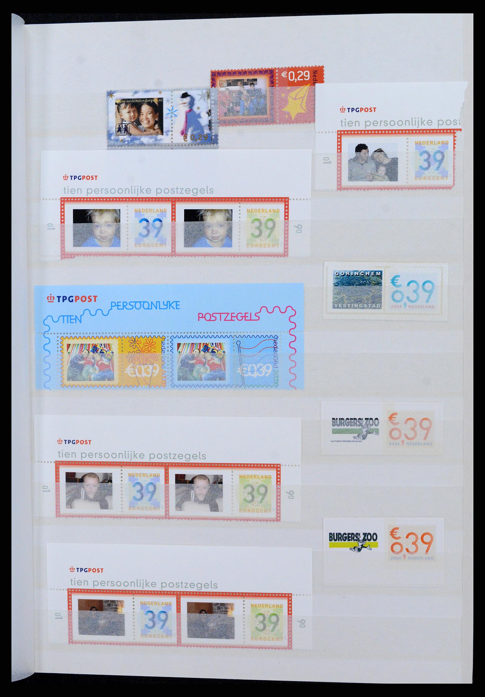 37607 Netherlands personalised stamps 2004-2020!! - Smits Philately