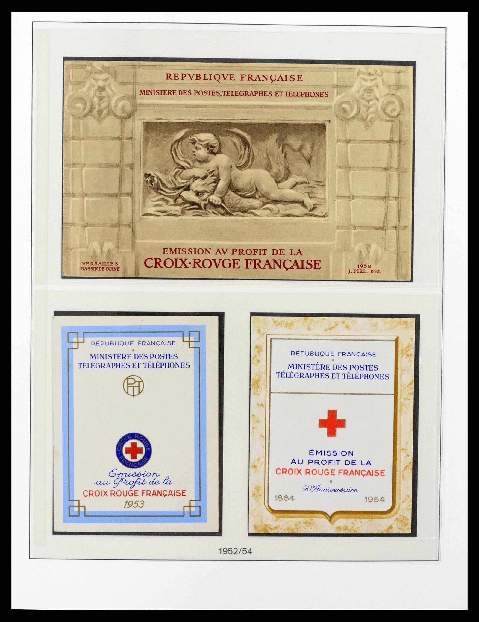 38143 France red cross booklets 1952-2006. - Smits Philately