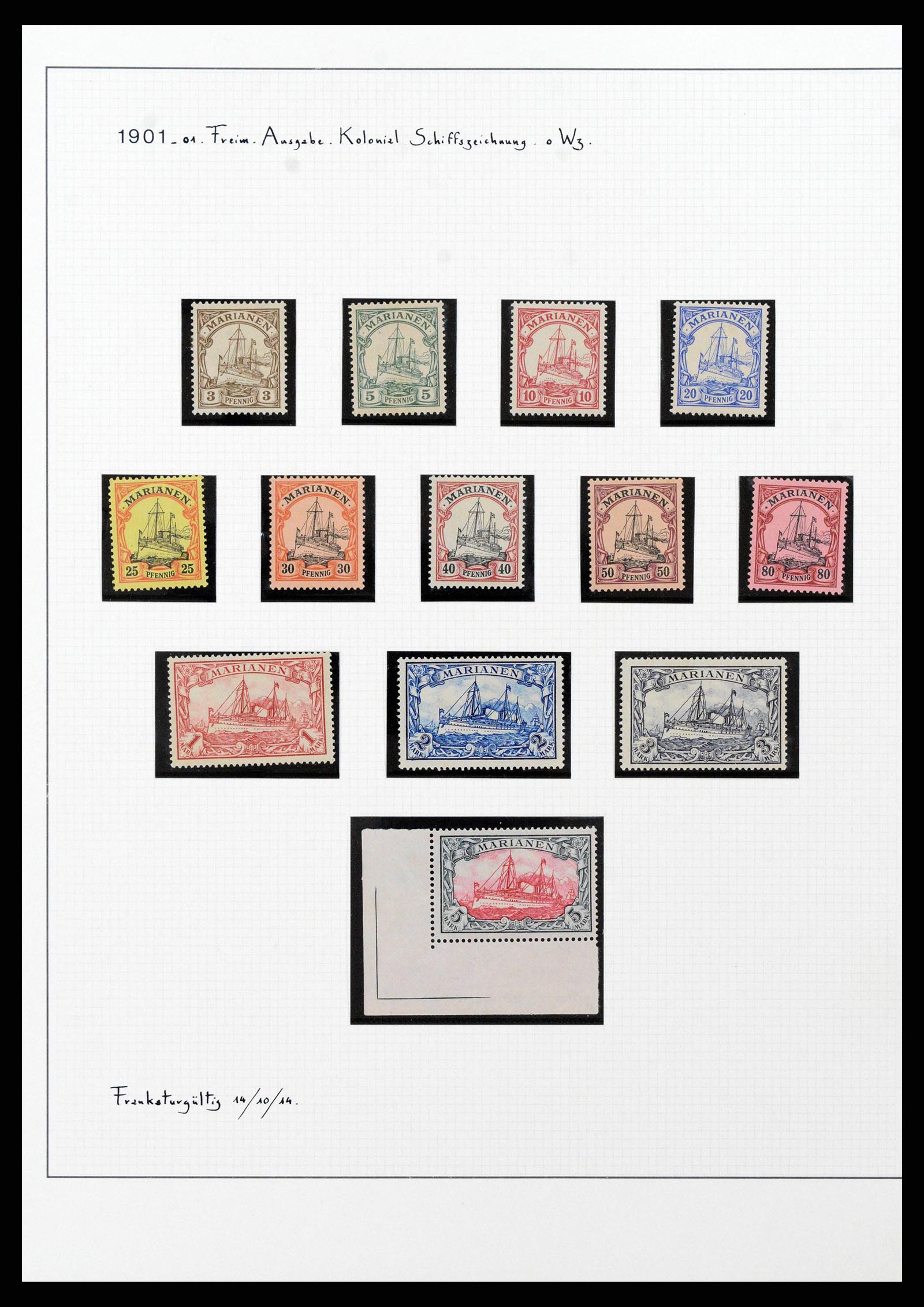 38235 German colonies 1884-1919. - Smits Philately