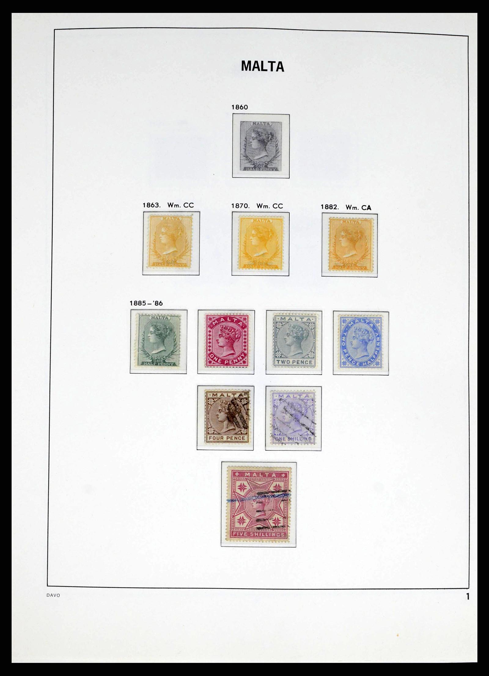 38267 Malta 1863-2007. - Smits Philately