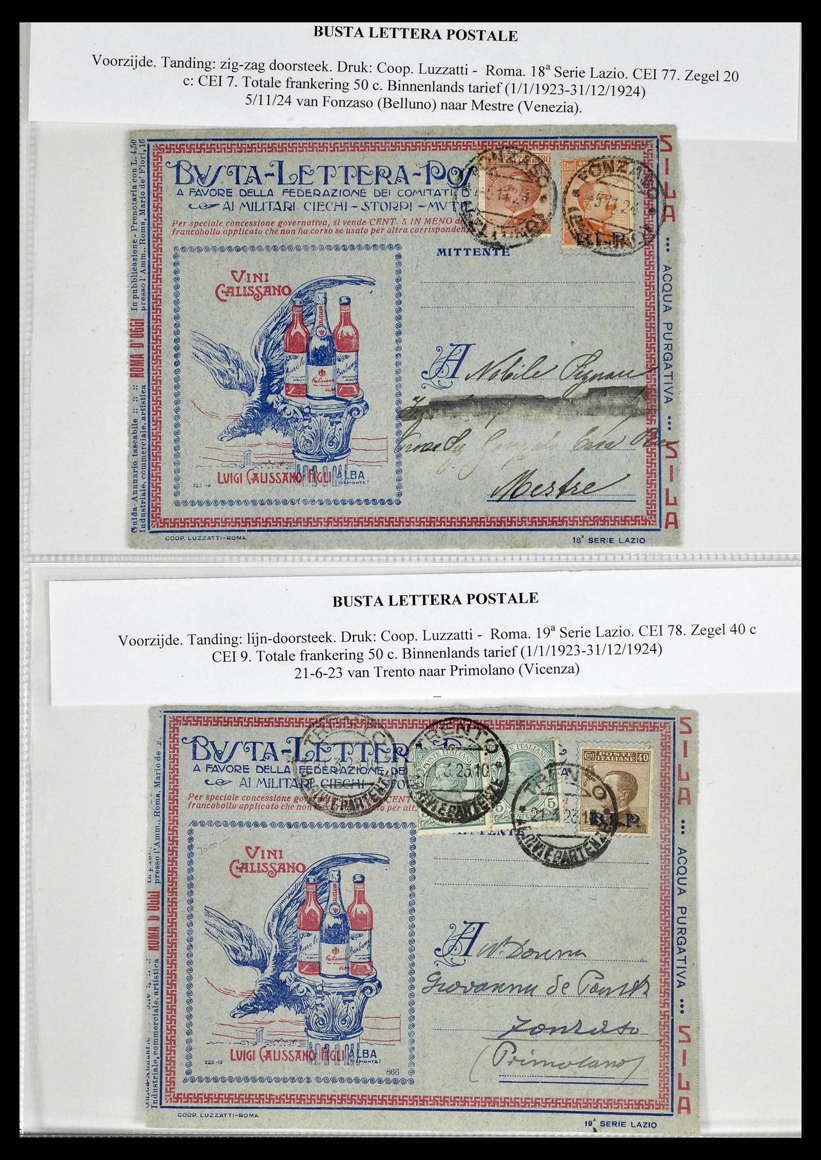 38441 Italy BLP 1921-1923. - Smits Philately
