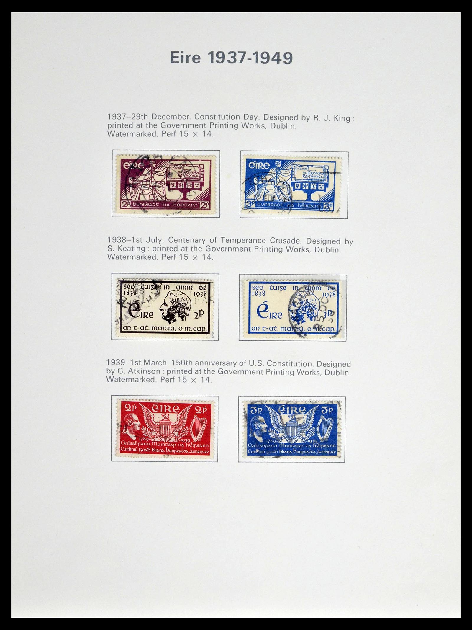 39173 Ireland 1937-1979. - Smits Philately
