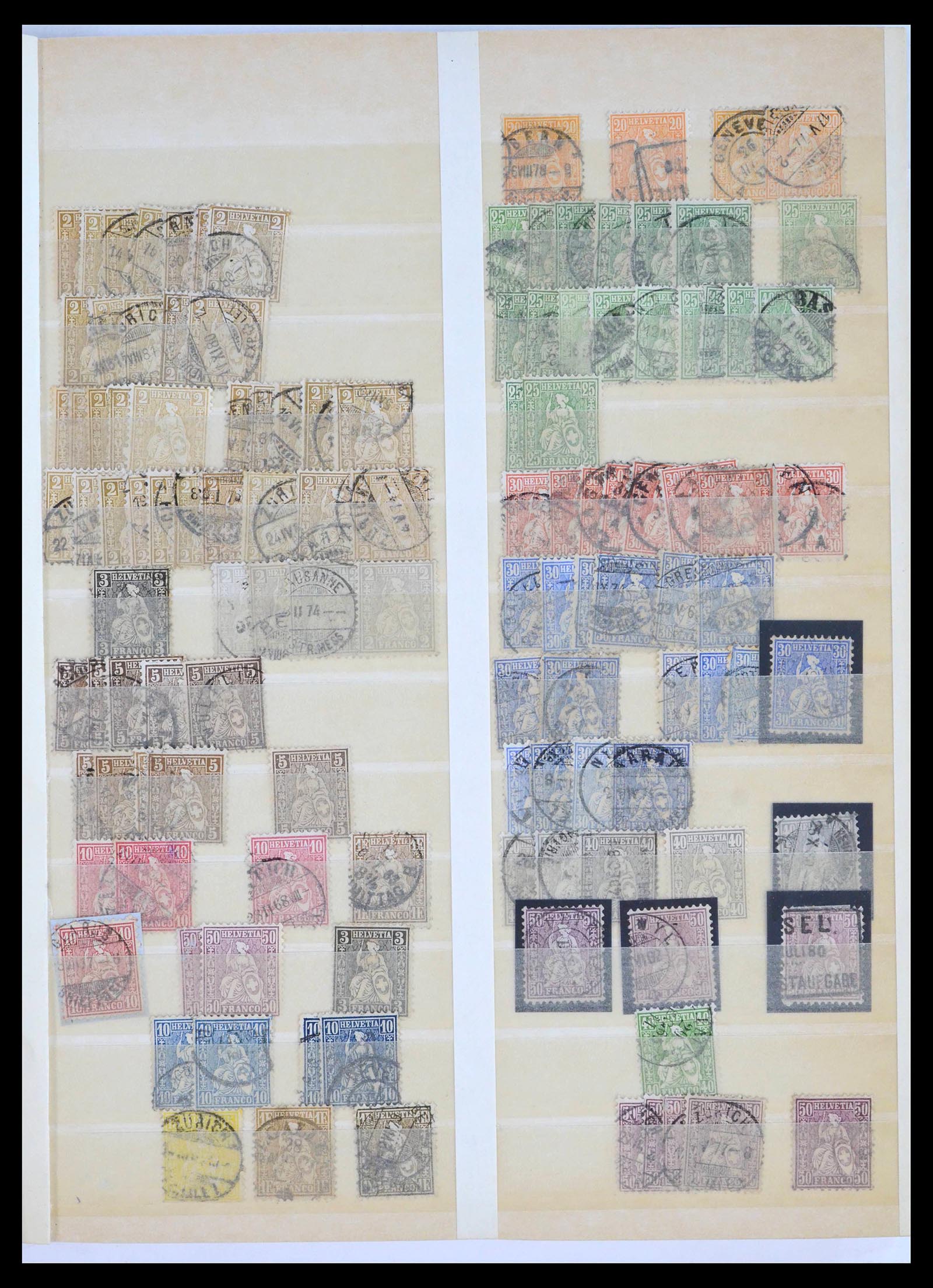 39554 Switzerland 1880-1980. - Smits Philately