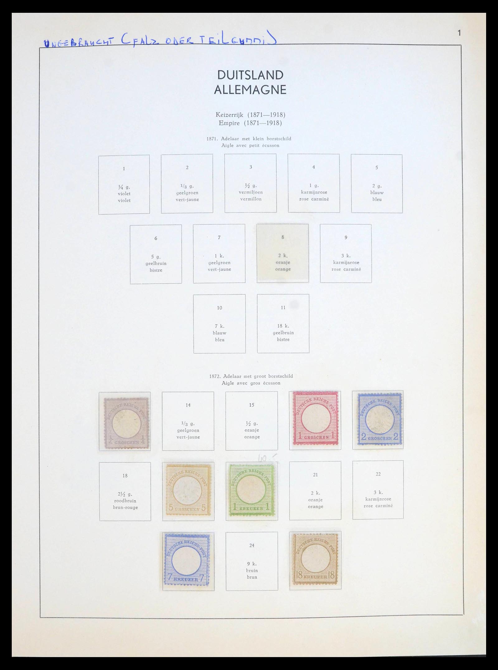 39855 Germany 1872-1975. - Smits Philately