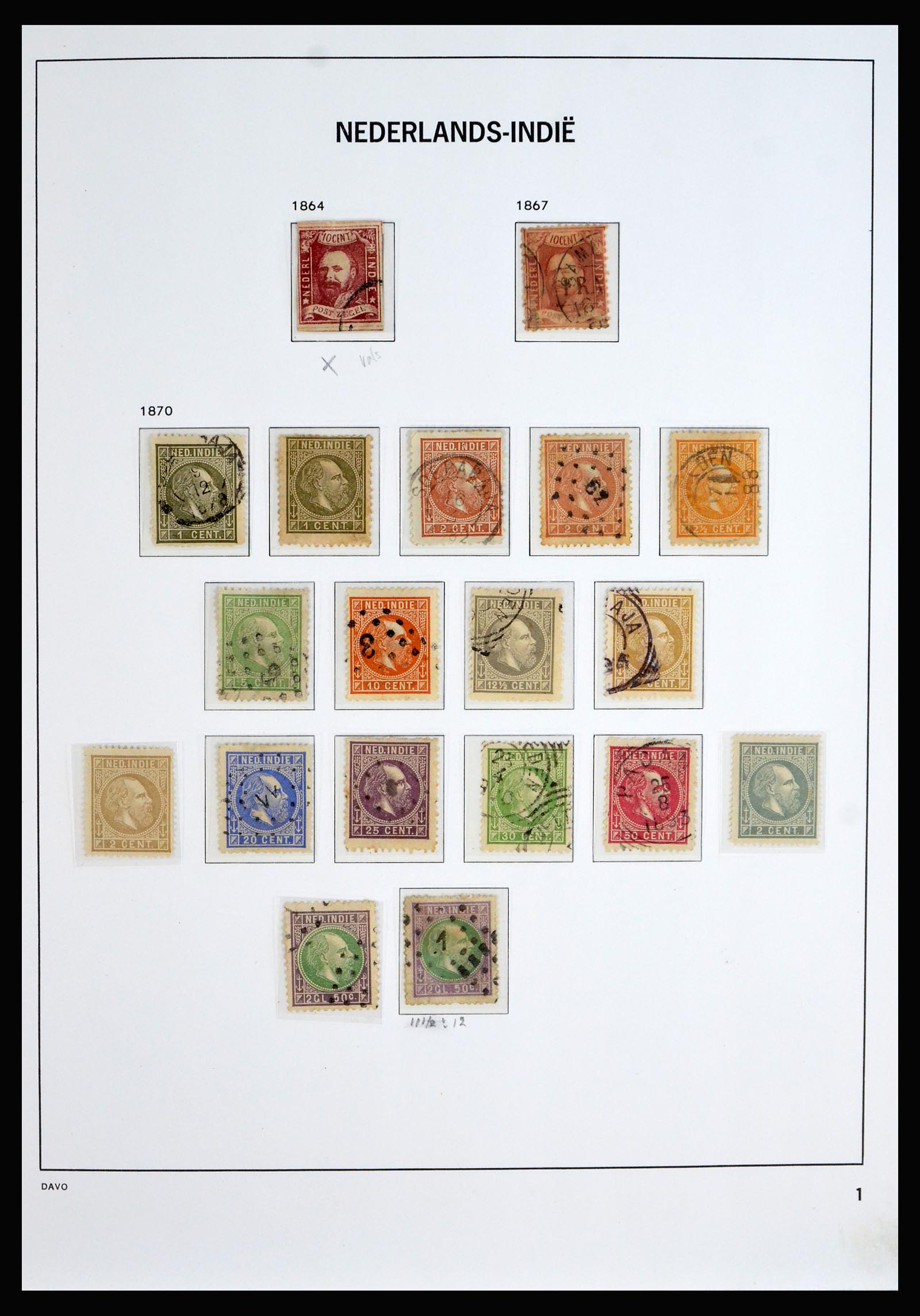 40202 Dutch East Indies 1864-1949. - Smits Philately