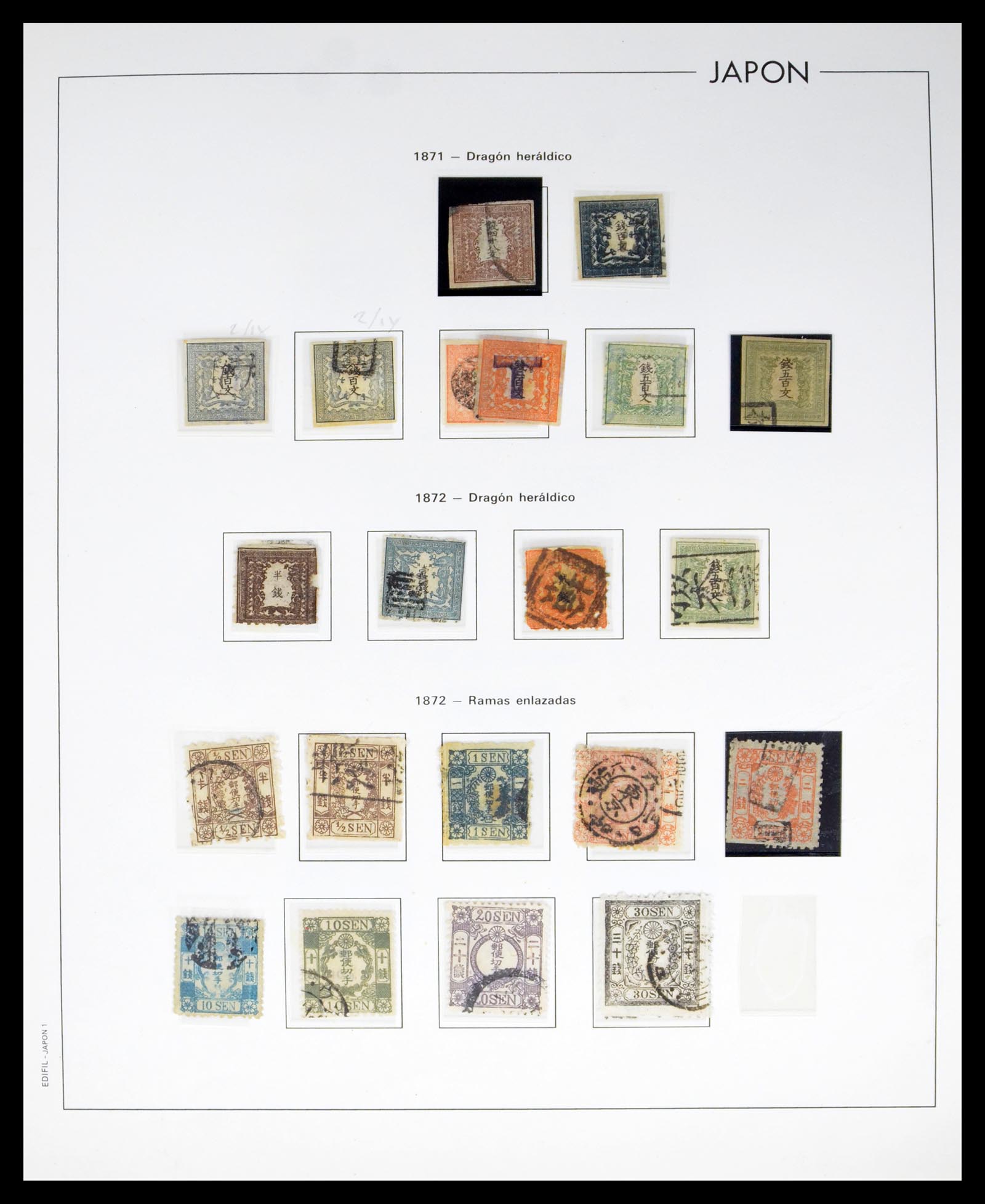 40459 Japan 1871-1952. - Smits Philately